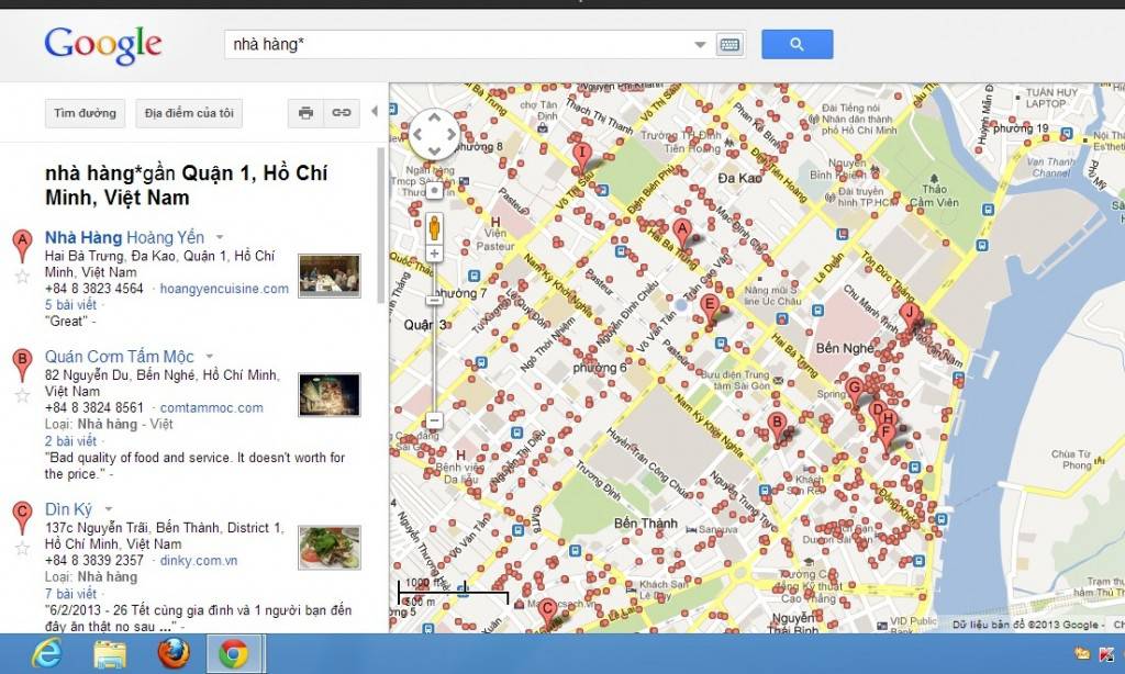 Mẹo nhỏ hữu ích với Google maps