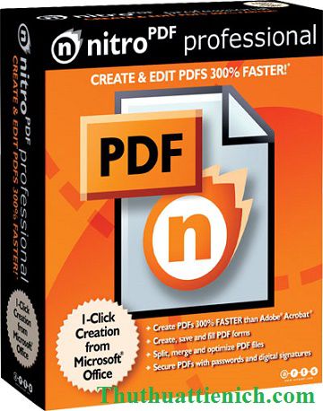 Download phần mềm đọc và chỉnh sửa PDF Nitro PDF Pro 8 Full Crack