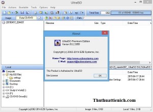 UltraISO - Phần mềm đọc, chỉnh sửa file ISO tốt nhất