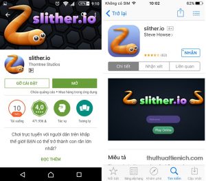Chơi game Rắn săn mồi Slither.io Online, vui vẻ, gây nghiện