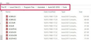 Tải Font AutoCad (*.SHX) Full - Sửa lỗi Font tiếng Việt trên AutoCad