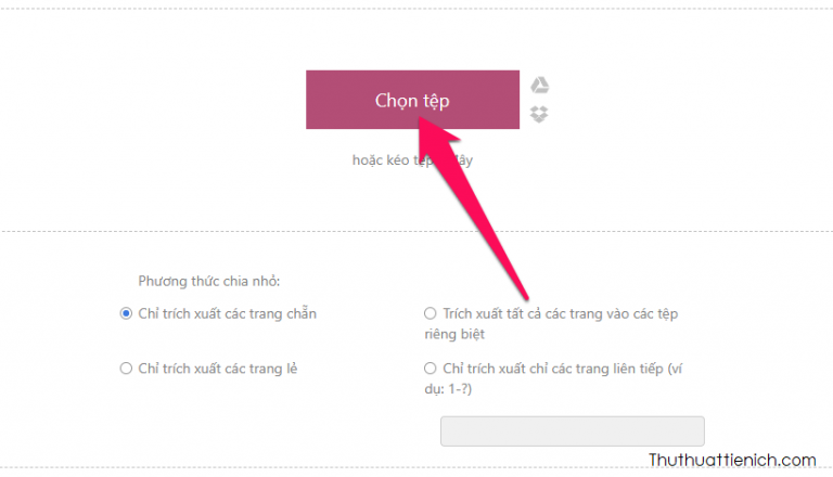 Cách cắt, tách file PDF Online nhanh, dễ làm, không cần phần mềm