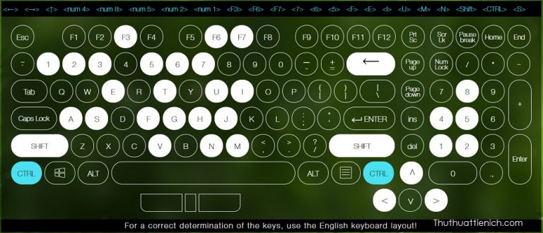Test bàn phím máy tính, laptop Online kiểm tra lỗi nhanh, chính xác