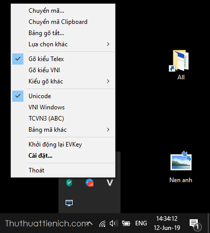 Tải EVKey - Phần mềm gõ tiếng Việt phát triển từ Unikey, nhiều nâng cấp