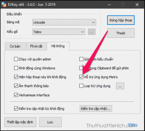 Tải EVKey - Phần mềm gõ tiếng Việt phát triển từ Unikey, nhiều nâng cấp